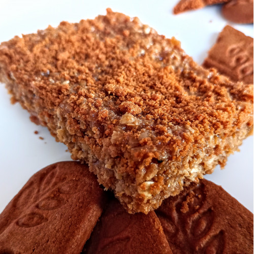 Biscoff flapjack