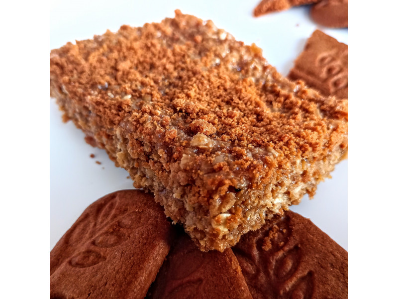 Biscoff flapjack